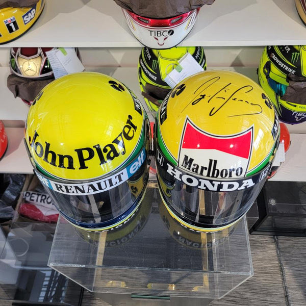 AYRTON SENNA 🇧🇷 Three Unparalleled SENNA Collectibles Signed by the Le ...