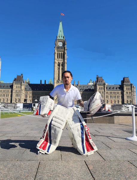 Carey Price Goalie Pads Set in Ottawa - Coming soon on the Game Worn E ...