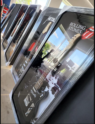 ROCKSTAR COLLECTOR: A New Era of Autographed Guitar Frames – ARMORI ...