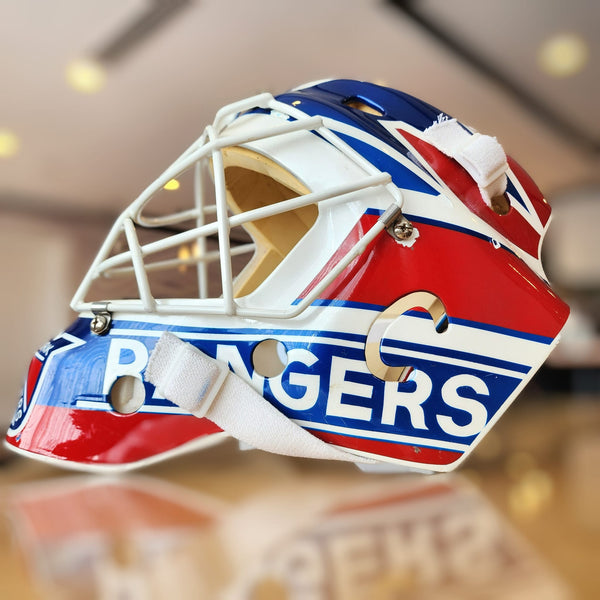 Visiting Ed Cubberly to Pick up Mike Richter Game Worn Mask! – ARMORI ...