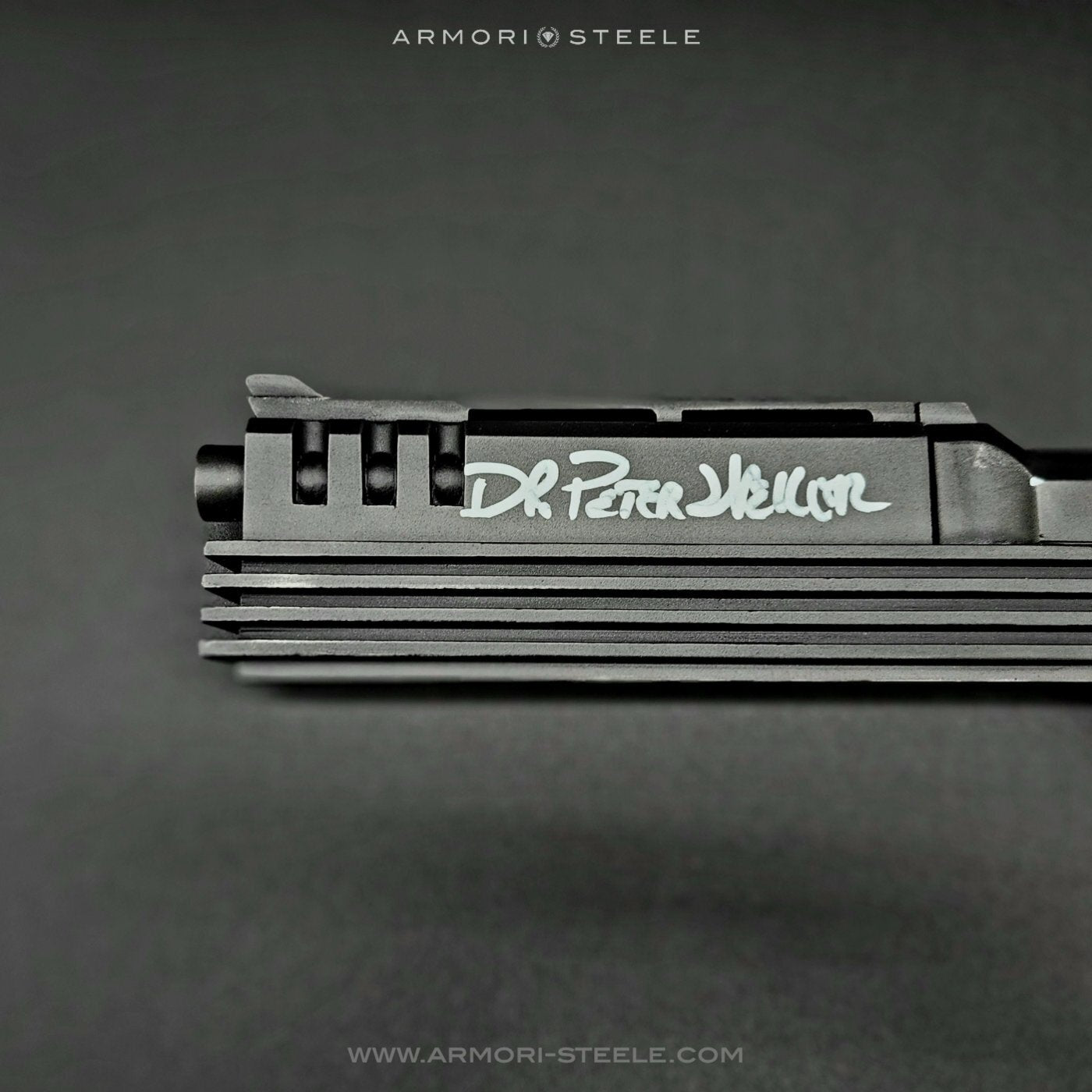 Robocop Signed Premium Auto 9 Pistol Peter Weller Autographed Replica ...
