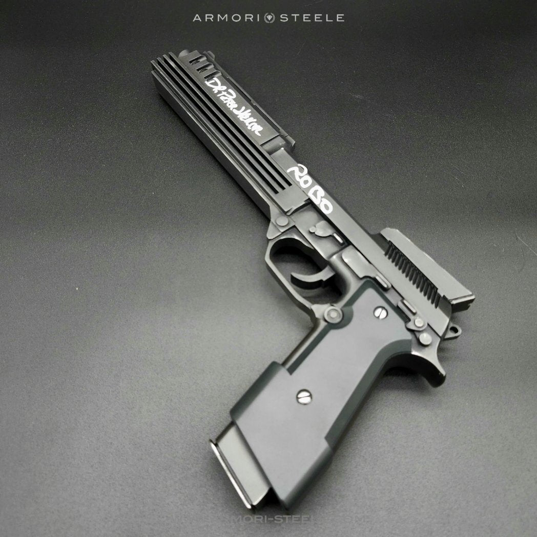 Robocop Signed Premium Auto 9 Pistol Peter Weller Autographed Replica ...