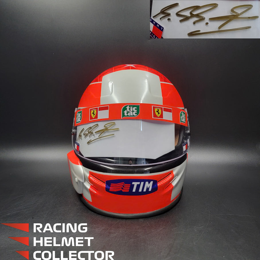 Michael Schumacher Signed Helmet Visor 2000 USGP Version BELL Limited ...