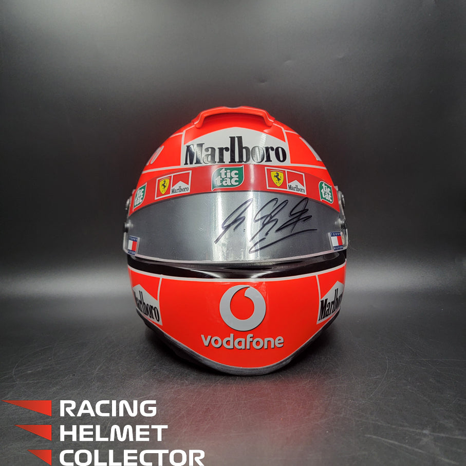 Michael Schumacher Signed Helmet Visor 2004 Display Tribute Autographe ...