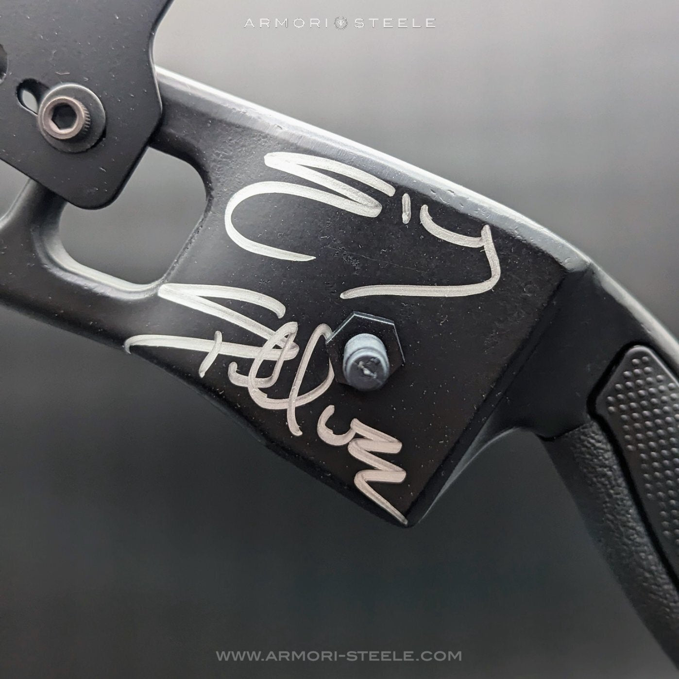 Rambo Signed Black Bow Sylvester Stallone Autographed Replica Full Sca ...