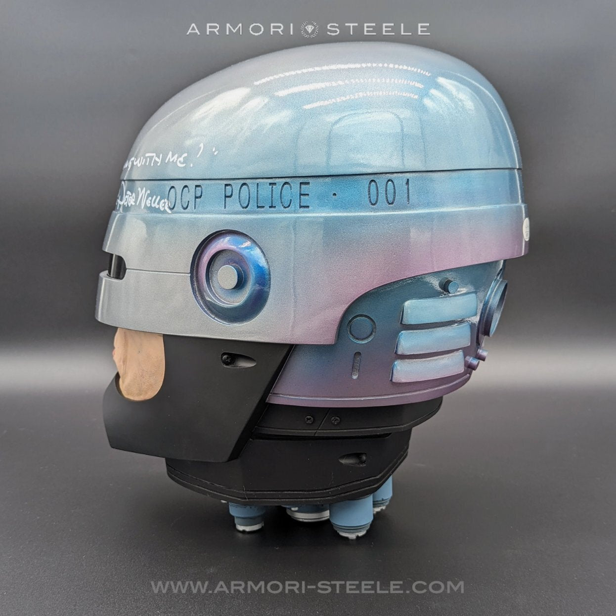 RoboCop Signed Premium Head Bust by Dr. Peter Weller Autographed Full ...