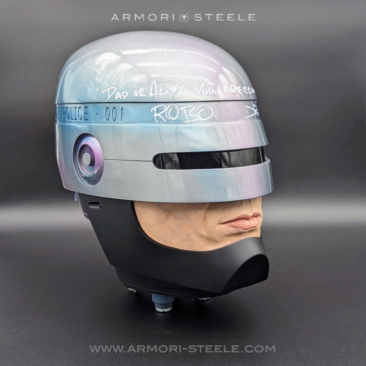 RoboCop Signed Premium Head Bust by Dr. Peter Weller Autographed Full ...