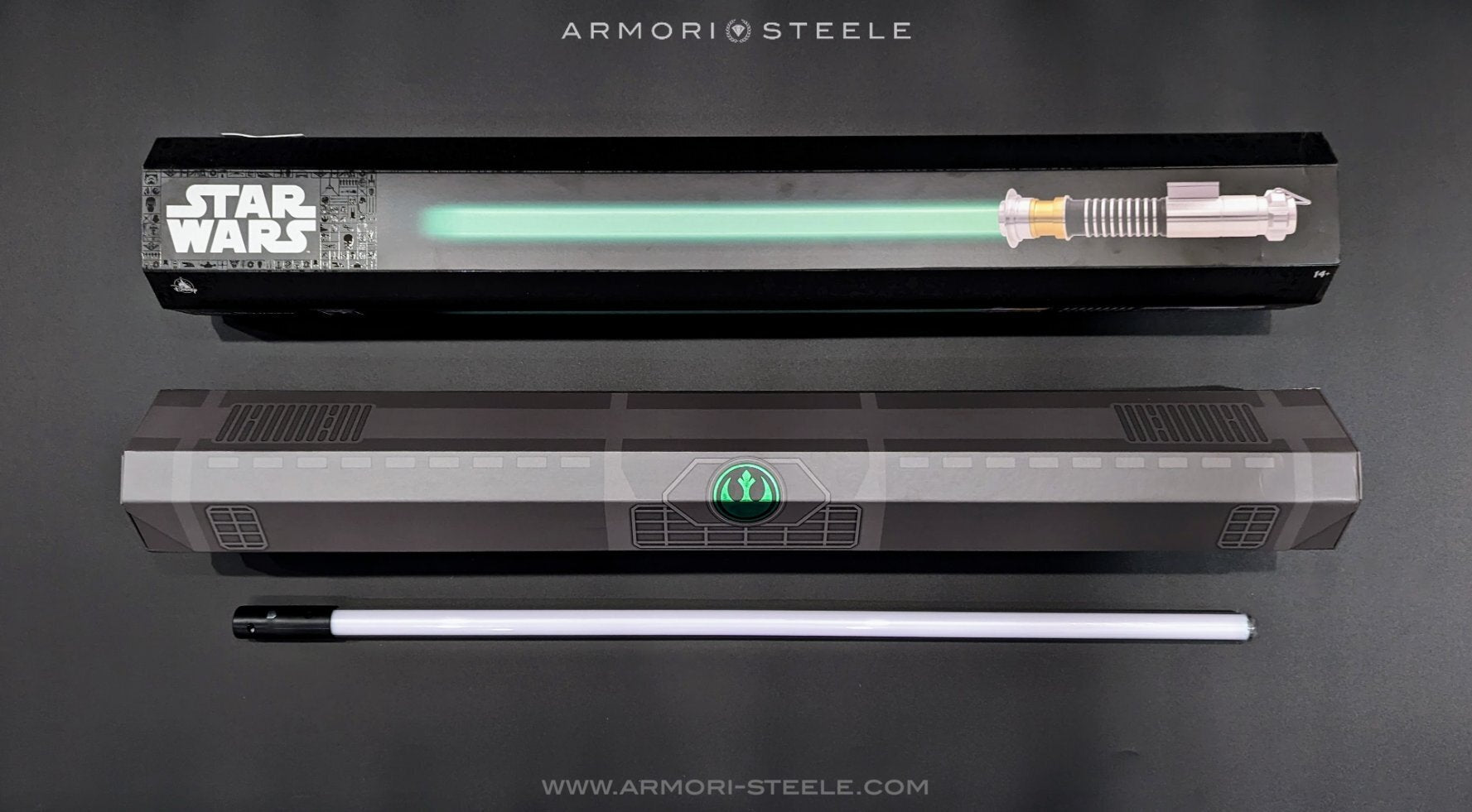Star Wars Luke Skywalker Signed Lightsaber by Mark Hamil 40th Annivers ...