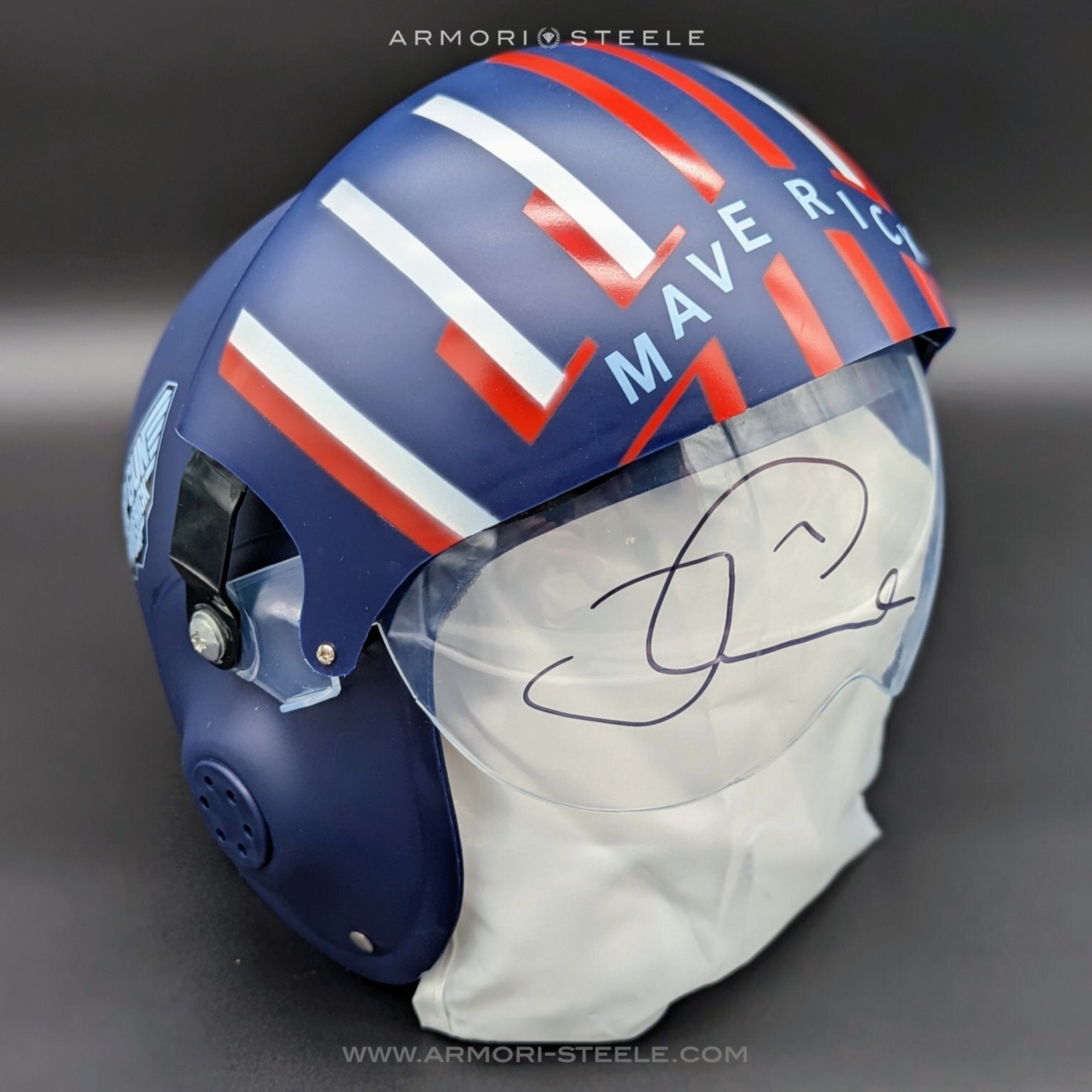 Top Gun Signed Helmet Tom Cruise Autographed Official Deluxe Release A ...