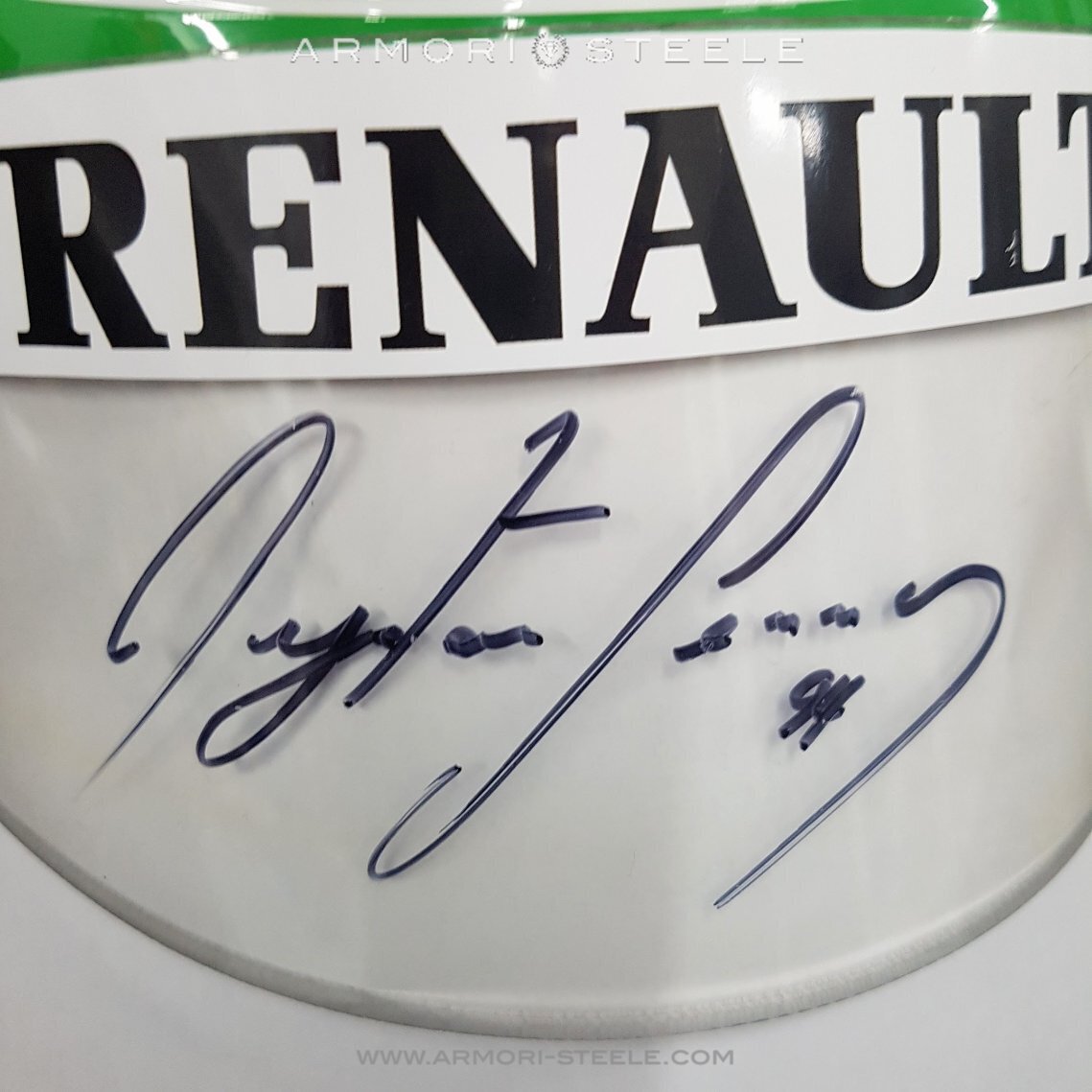 Ayrton Senna Signed Helmet 1994 Tribute Autographed Visor Full Scale 1 ...
