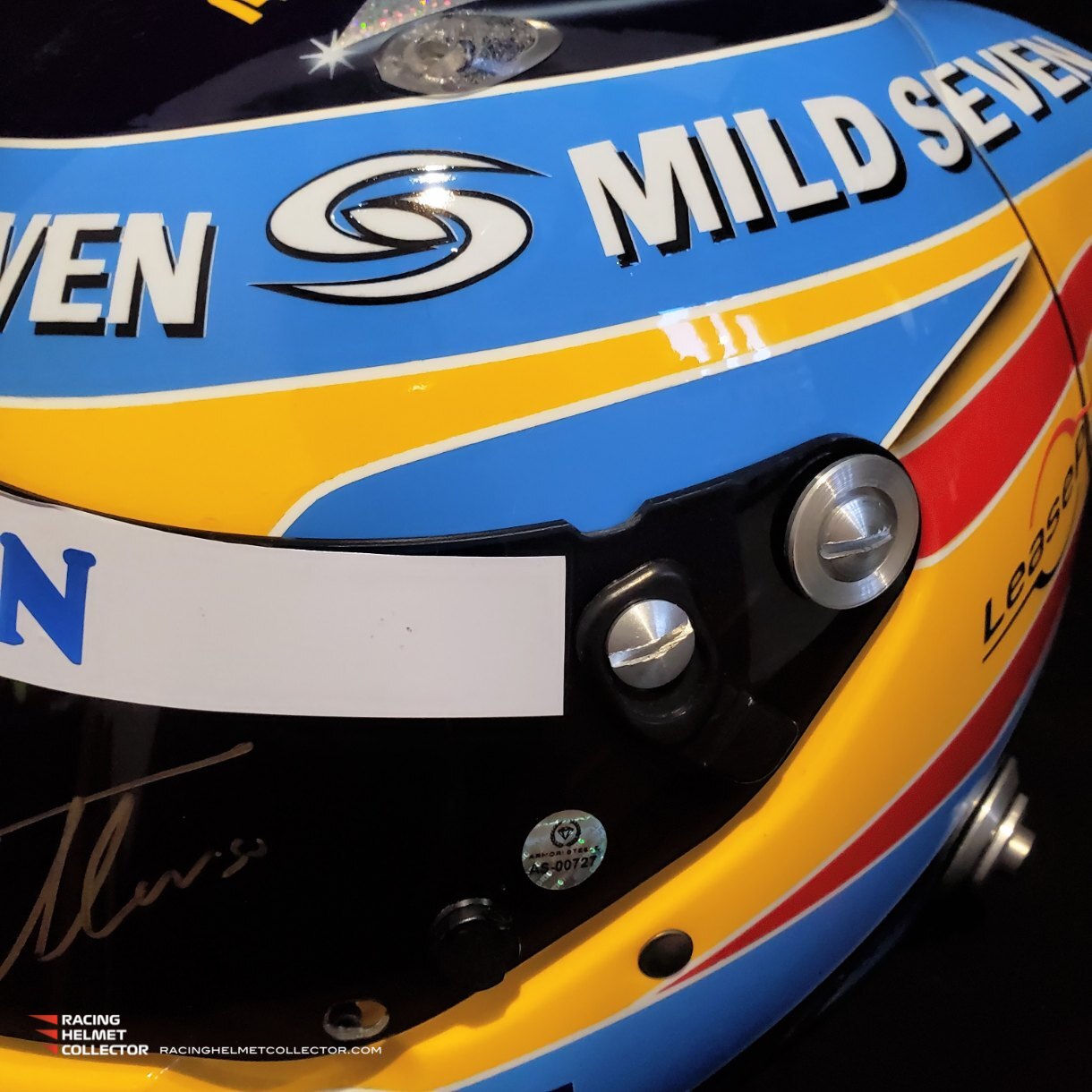 Fernando Alonso Signed Helmet 2006 Autographed Display F1 Helmet Full ...