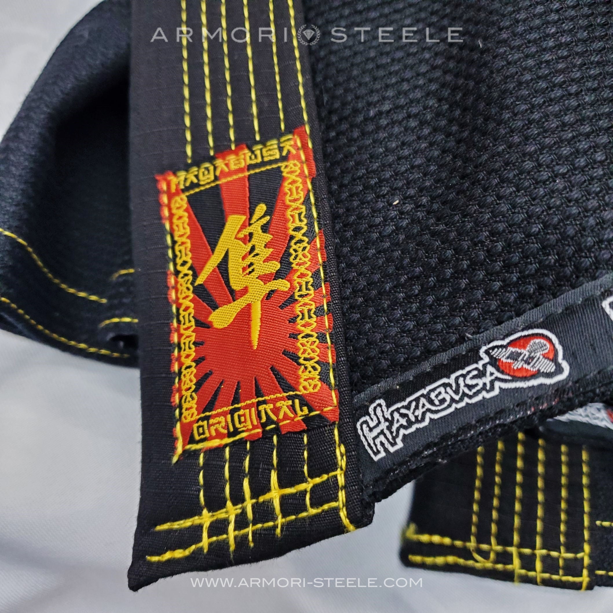 GEORGES ST-PIERRE GSP SIGNED GI JIU-JITSU KARATE UNIFORM HAYABUSA BLAC ...