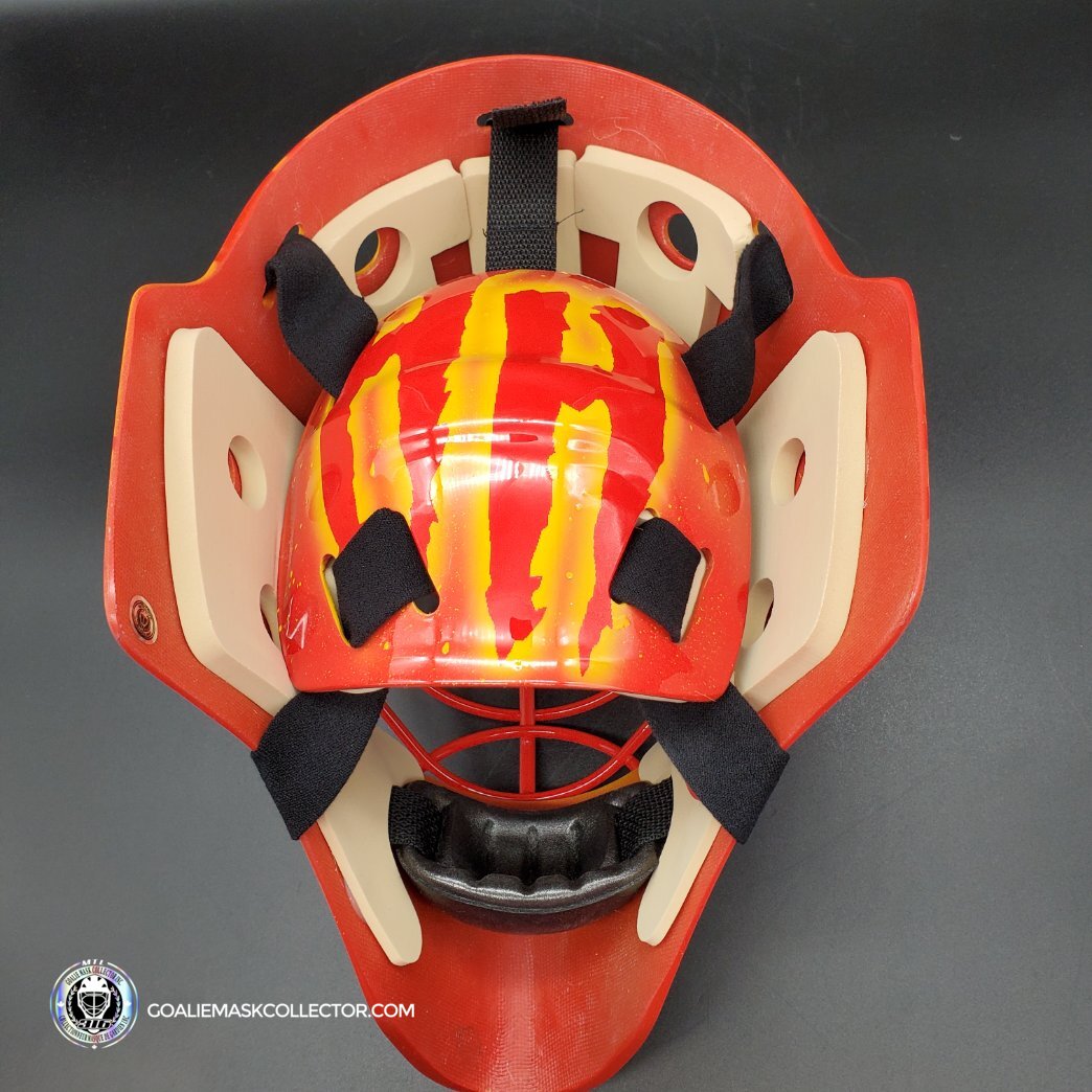 Hulk Hogan Signed Goalie Mask WWF Hulkamania Tribute Signature Edition ...