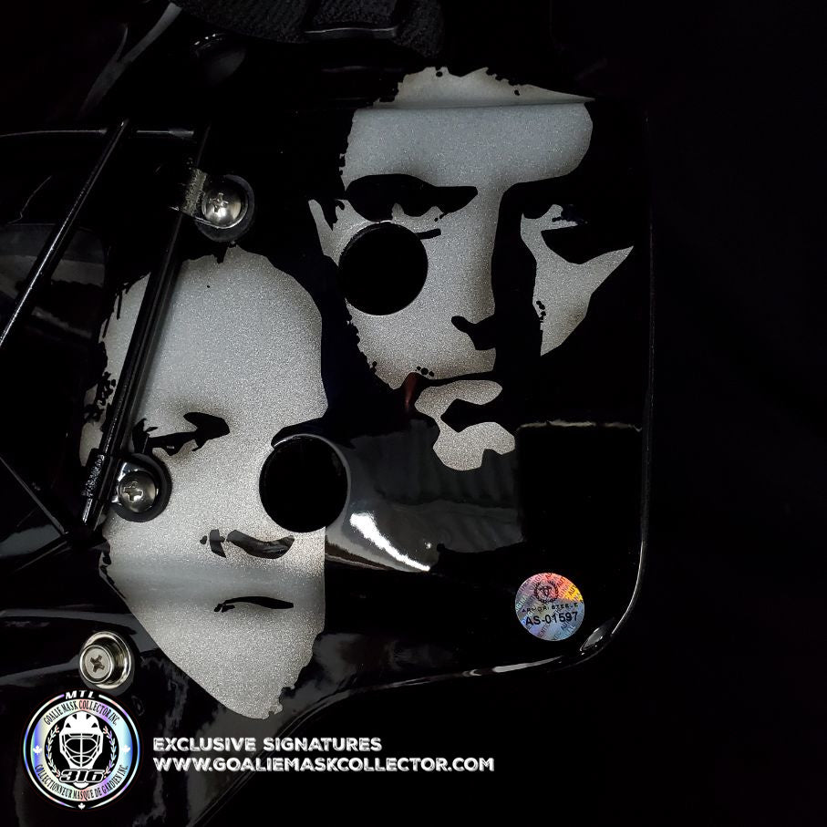 Metallica Goalie Mask Unsigned Black Album Tribute – ARMORI STEELE ...