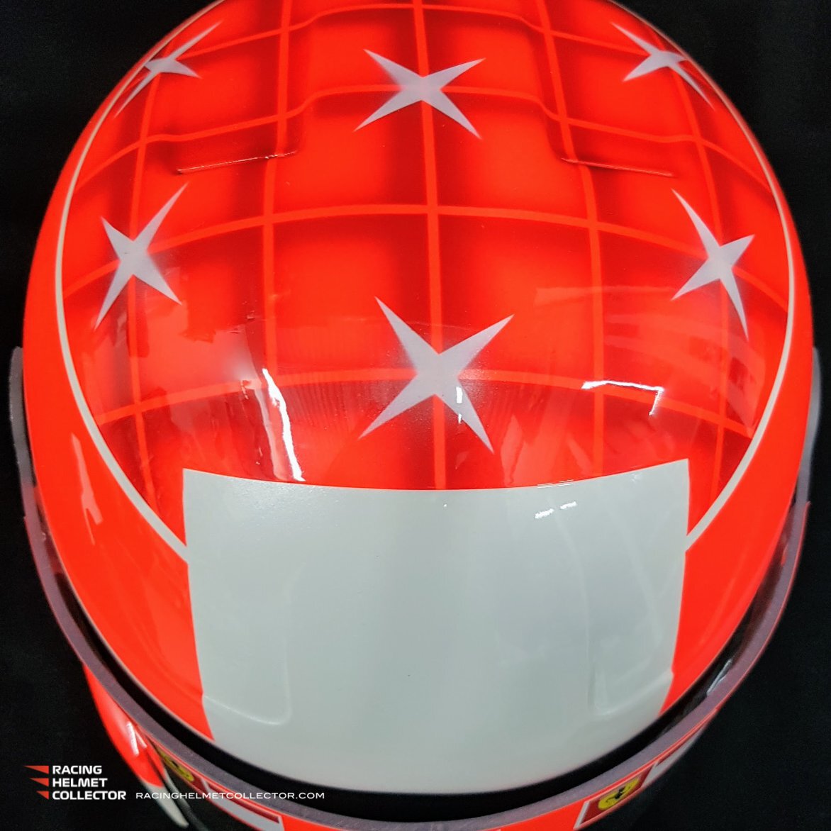 Michael Schumacher Signed Helmet Visor 2000 USGP Version BELL Limited ...