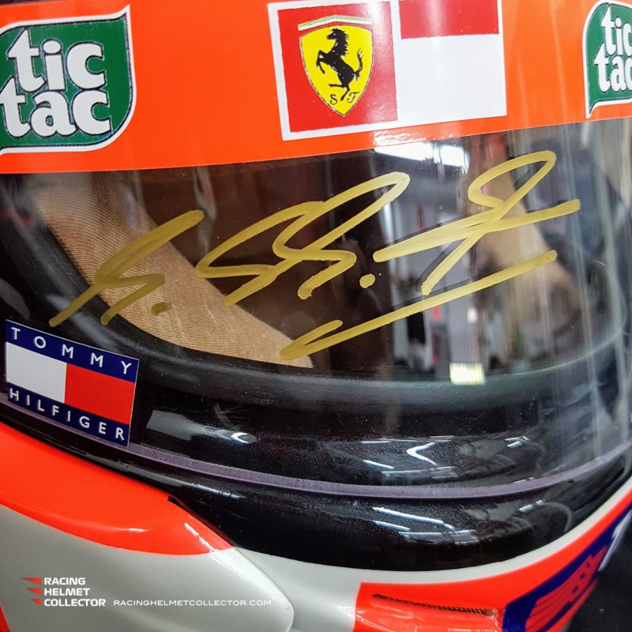 Michael Schumacher Signed Helmet Visor 2000 USGP Version BELL Limited ...