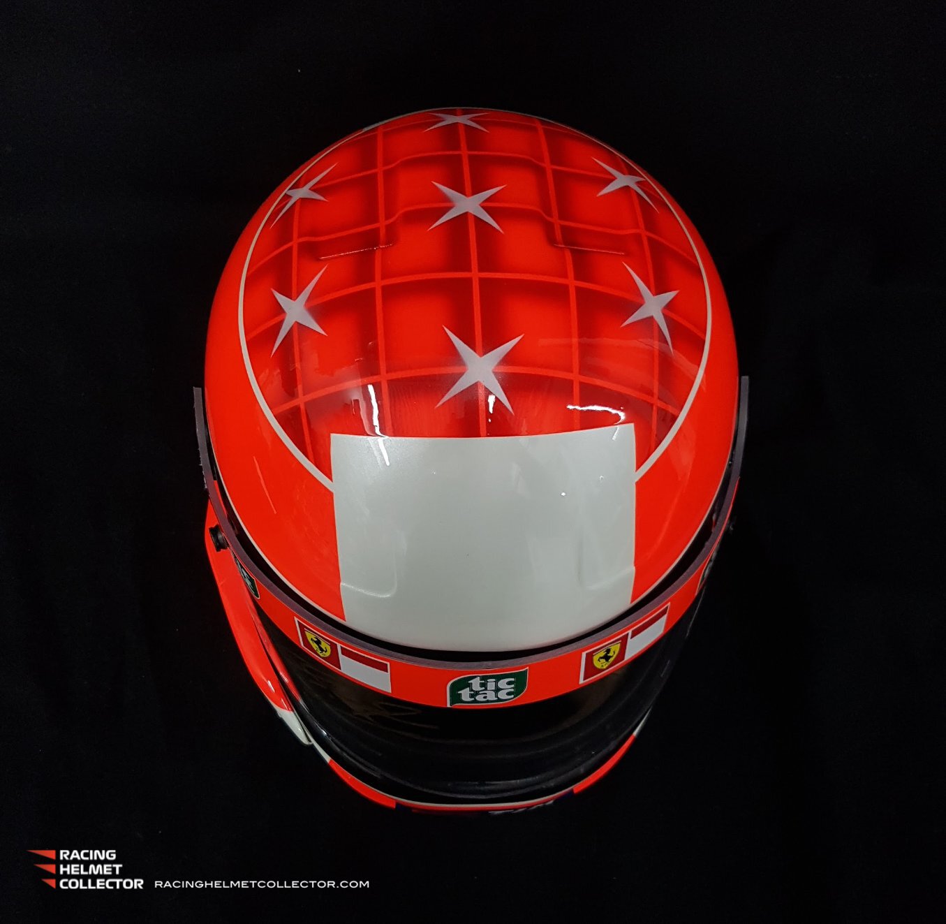 Michael Schumacher Signed Helmet Visor 2000 USGP Version BELL Limited ...