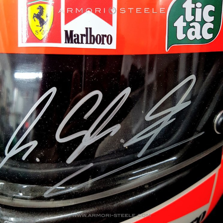 Michael Schumacher Signed Helmet 2003 Tribute CS Edition on BELL Helme ...