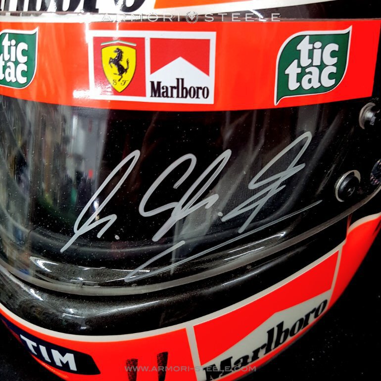Michael Schumacher Signed Helmet 2003 Tribute CS Edition on BELL Helme ...