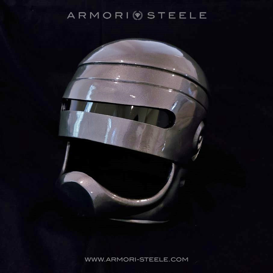 ROBOCOP HELMET SIGNED BY PETER WELLER STANDARD EDITION FULL SCALE 1:1 ...