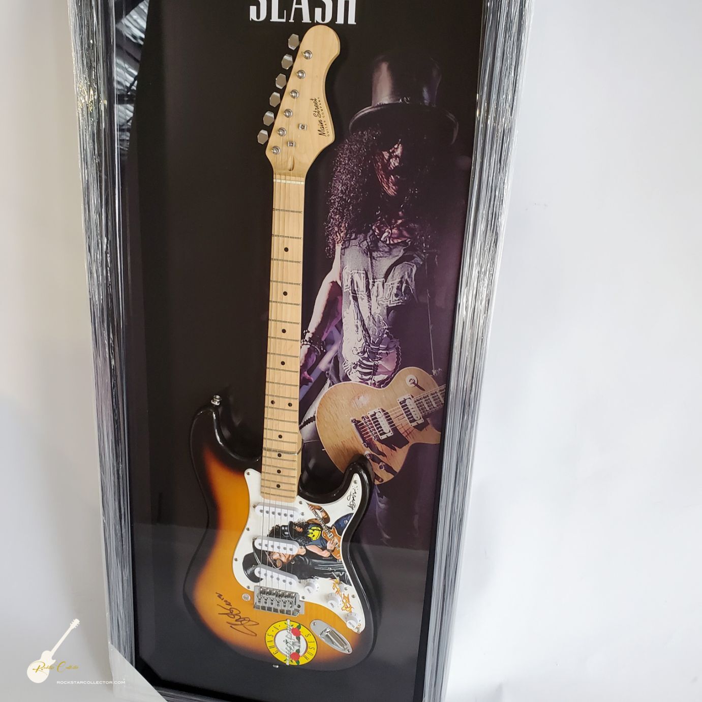 Slash Guns N' Roses Signed Guitar Hand Painted Art Frame Premium Autog ...