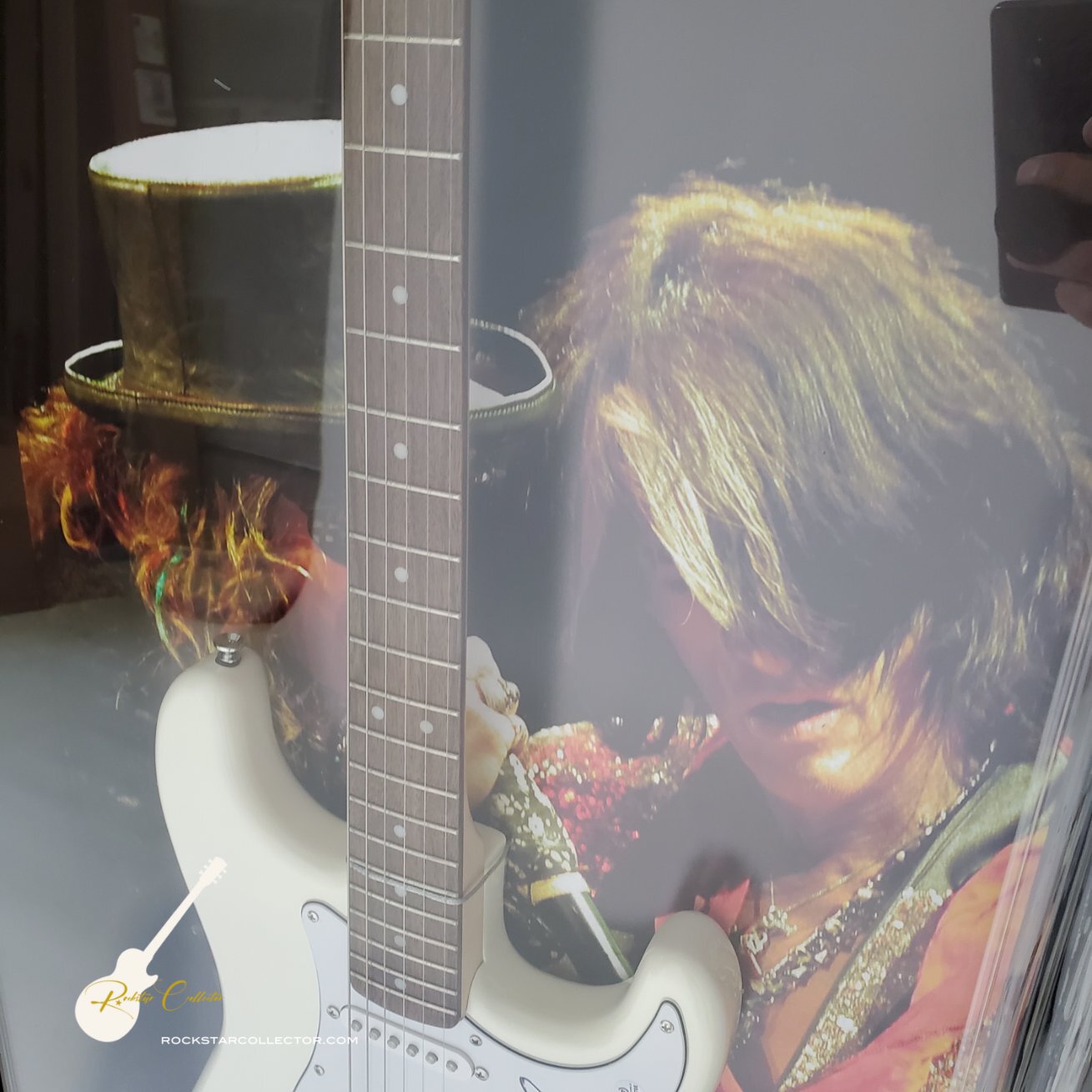 Steven Tyler Aerosmith Signed Guitar Premium Frame Autographed Fender ...